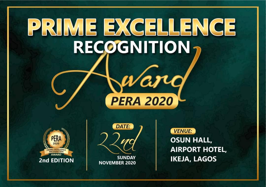 2ND EDITION OF PRIME EXCELLENCE RECOGNITION AWARDS HOLDS NOVEMBER 22ND ...