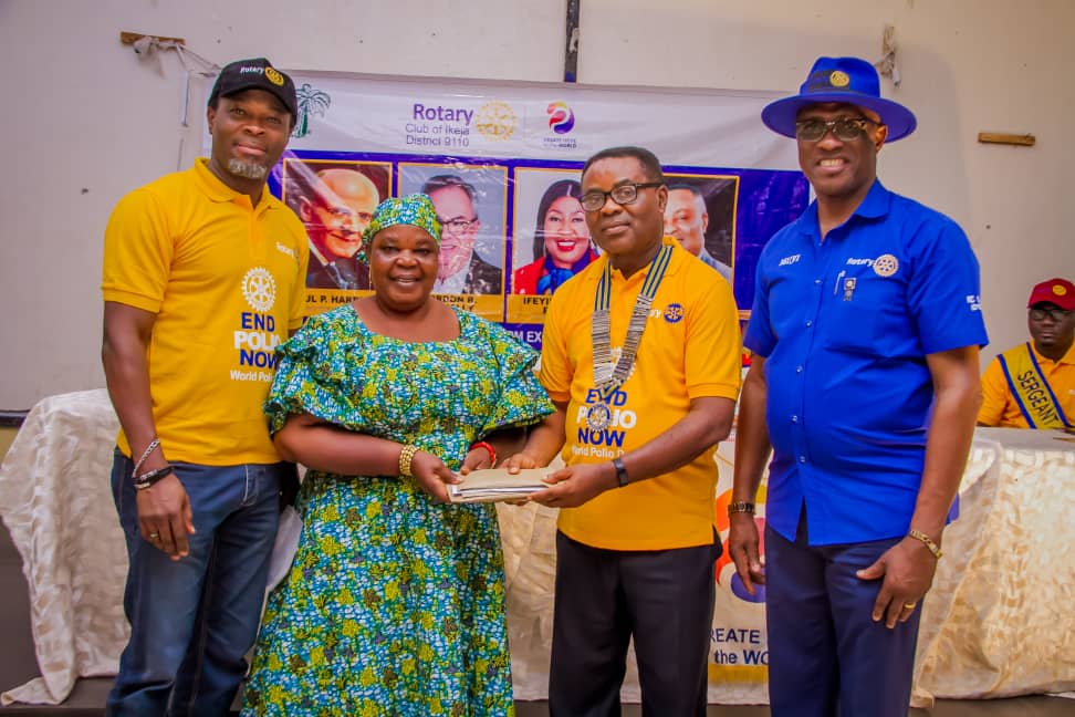 ROTARY CLUB OF IKEJA LAUNCHES ANNUAL POLIO PROGRAMME, EMPOWERS ISOLO ...
