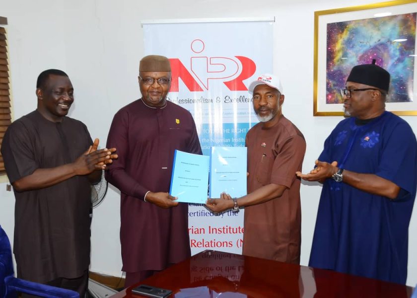 NIPR, DSA SEAL DEAL ON NATIONAL REBIRTH INITIATIVE - theBladeNG