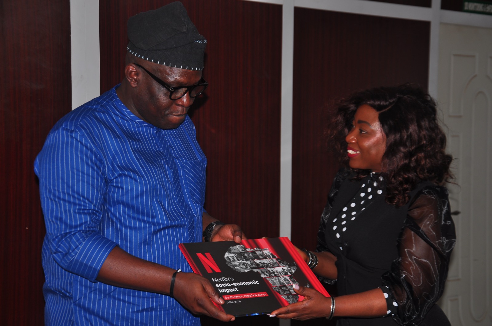 NEW NFVCB HELMSMAN, SHAIBU HUSSEINI ASSUMES OFFICE, HOSTS NETFLIX ...