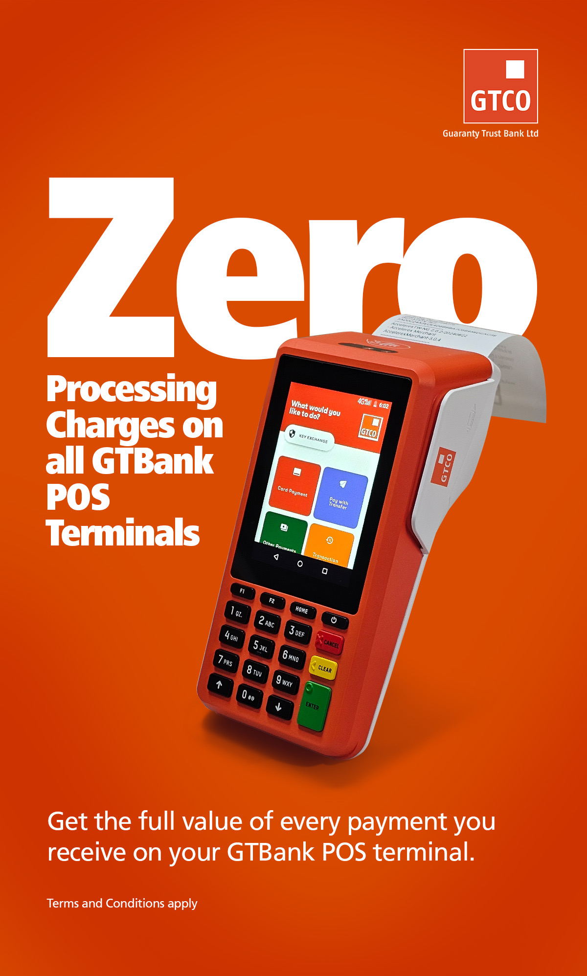 ZERO PROCESSING FEE: GTBANK REMOVES POS PROCESSING FEES TO SUPPORT BUSINESSES - theBladeNG