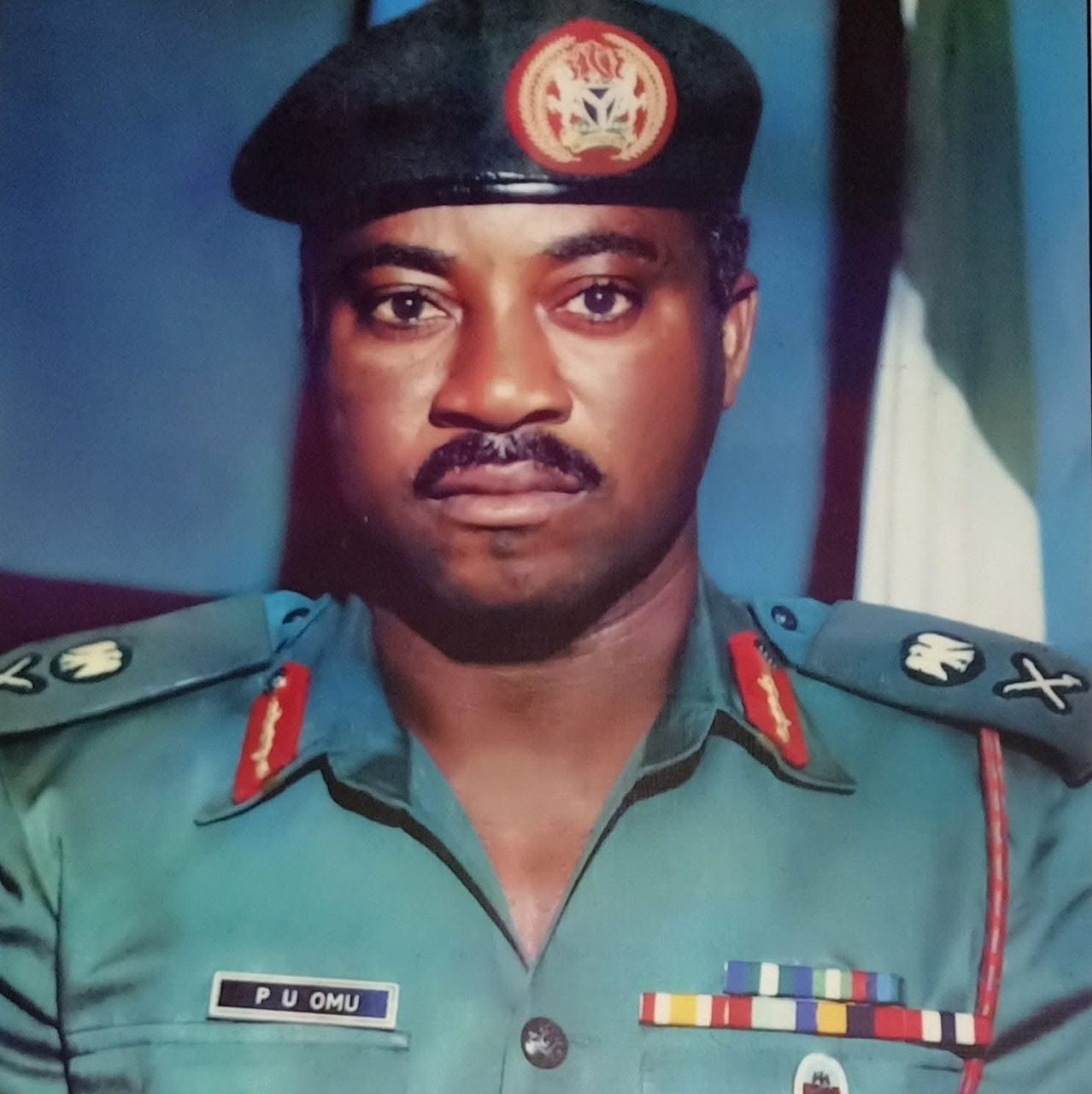 GEN. PAUL OMU FOR BURIAL NOV. 29, EX-DELTA SSG, MACAULAY CHAIRS BURIAL ...